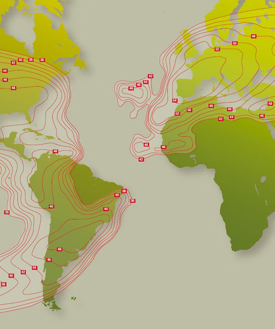 Satellite Hispasat 1E (zones de couverture, fréquences, pointage)